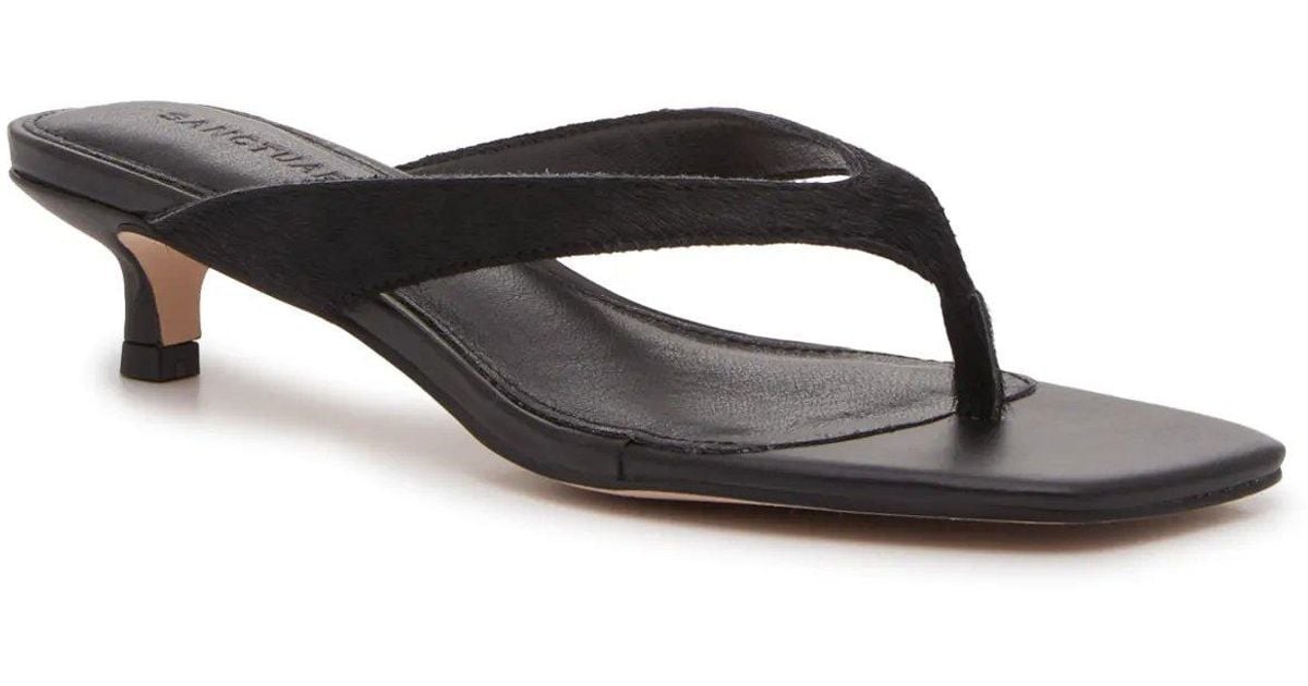 Sanctuary Ellie Sandal in Black | Lyst