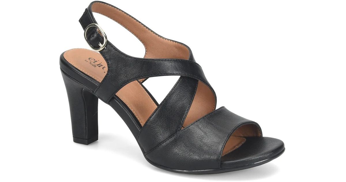 EuroSoft Izaria Sandal in Black | Lyst