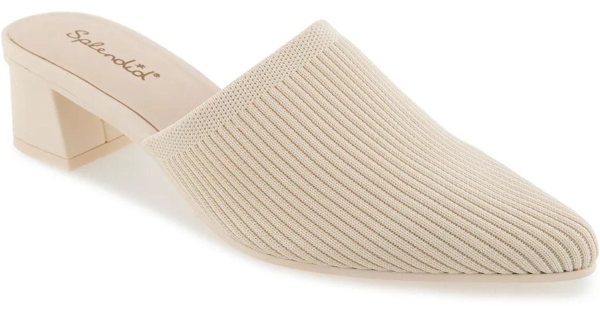 Splendid Luneli Mule in White | Lyst