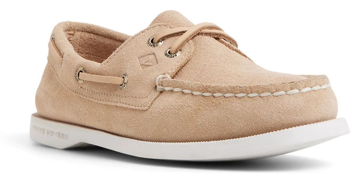 Sperry Top-Sider Authentic Original 2Eye Boat Shoe in Natural | Lyst