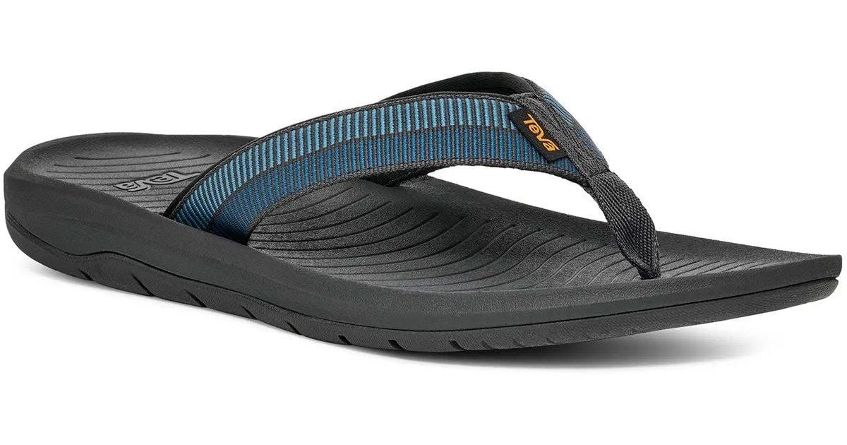 Teva Hurricane Flip Flop in Black for Men | Lyst