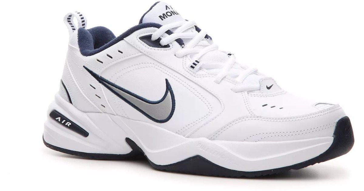 Nike Extra Wide Width Air Monarch Iv Training Shoe in White for Men | Lyst