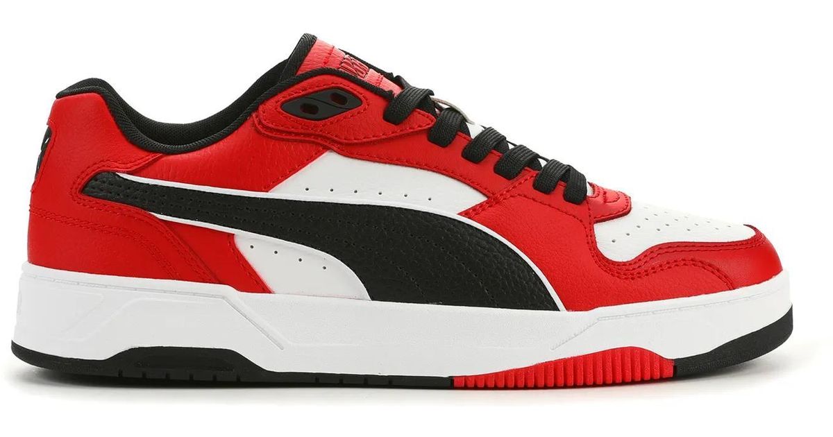 PUMA Rbd Break Low Sneaker in Red for Men | Lyst