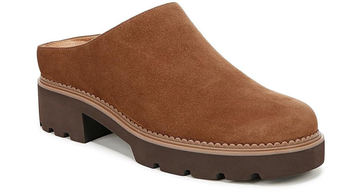 Vionic Fairfax Clog in Brown | Lyst