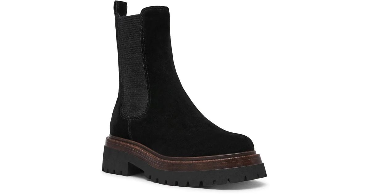 Steve Madden Blitzen Chelsea Bootie in Black | Lyst