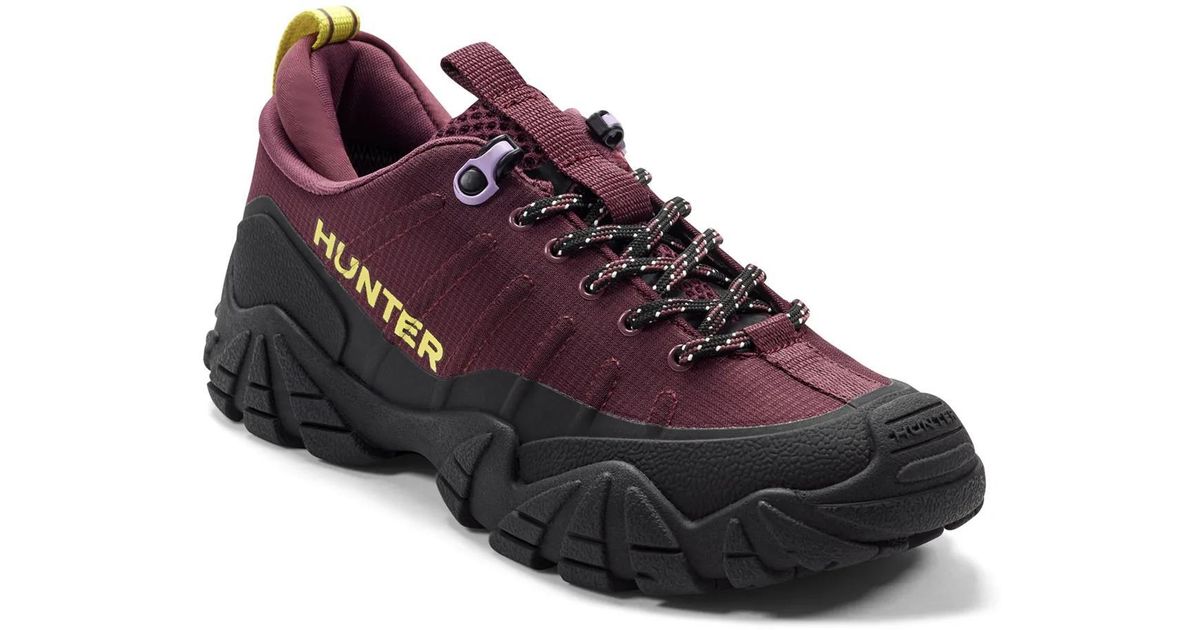 HUNTER Sara Sneaker in Purple | Lyst