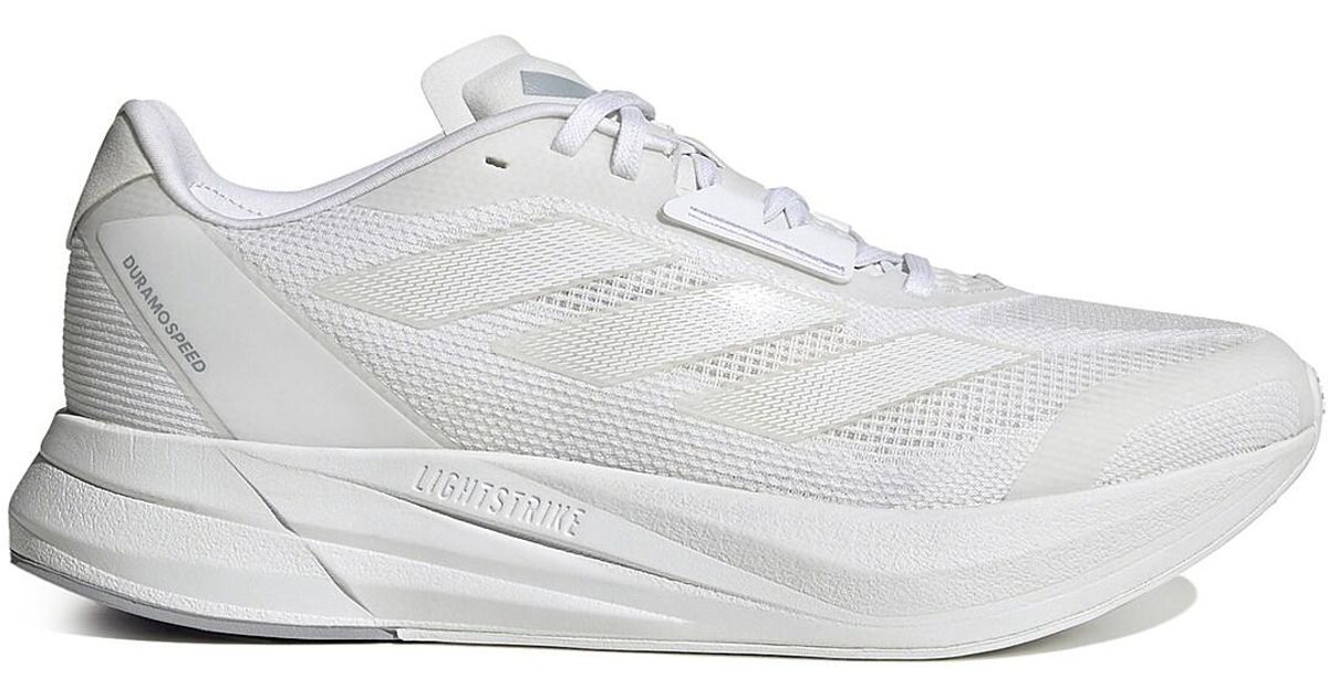 adidas Duramo Speed Running Shoe in White for Men | Lyst