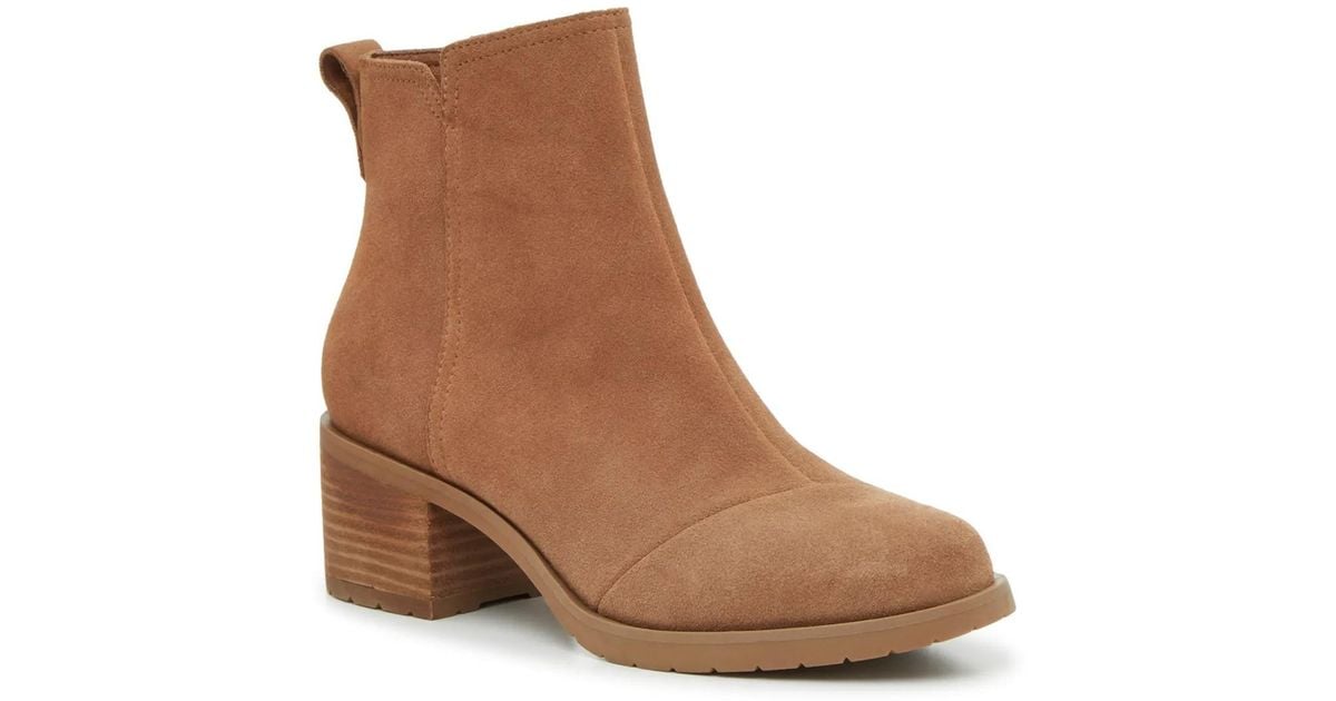 TOMS Leighton Boot in Brown | Lyst