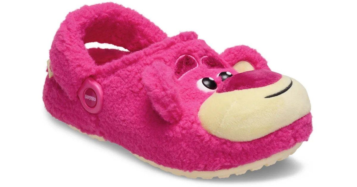 Crocs™ Pixar Lotso Classic Lined Clog in Pink | Lyst