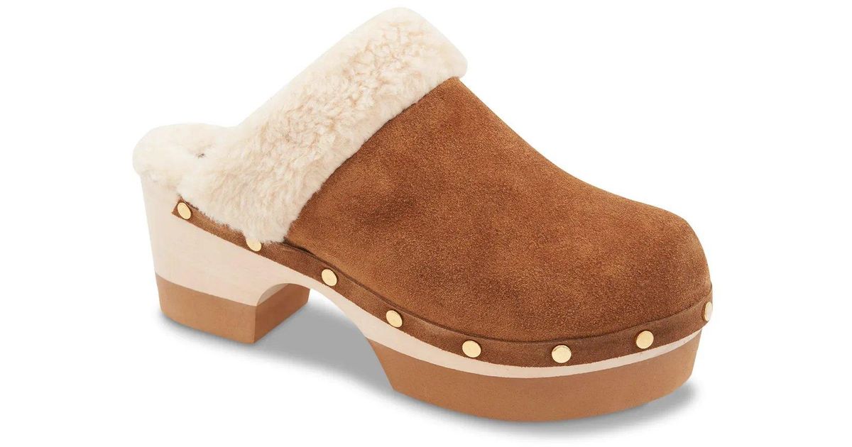 Andre Assous Olivia Platform Clog in Brown | Lyst