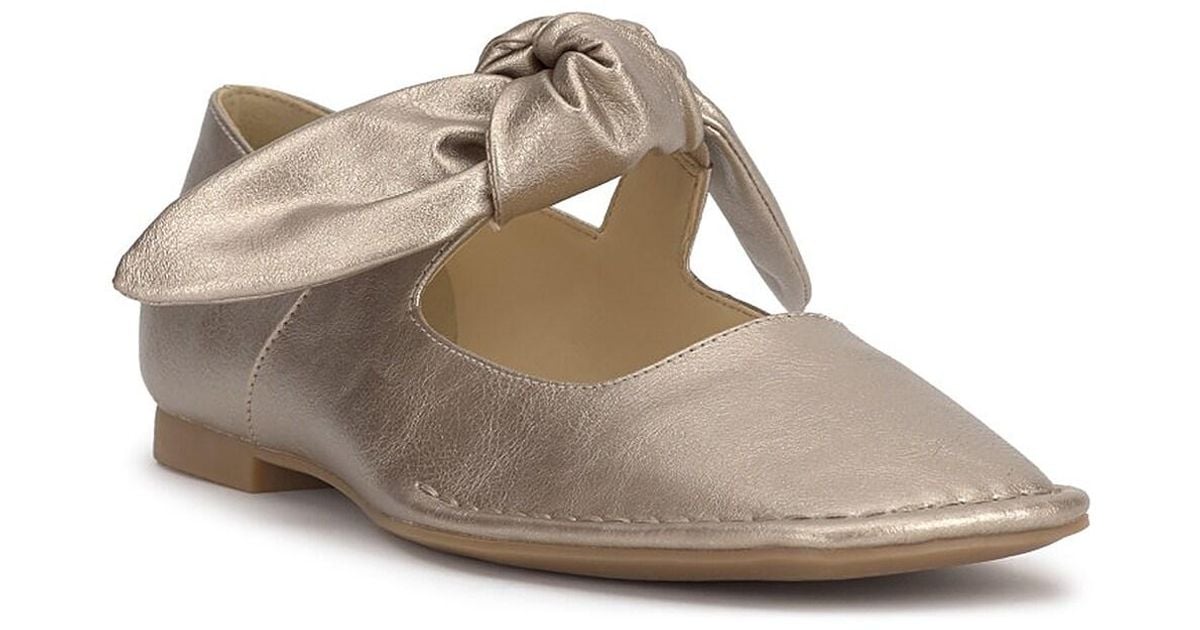 Jessica Simpson Lysute Ballet Flat in Brown | Lyst