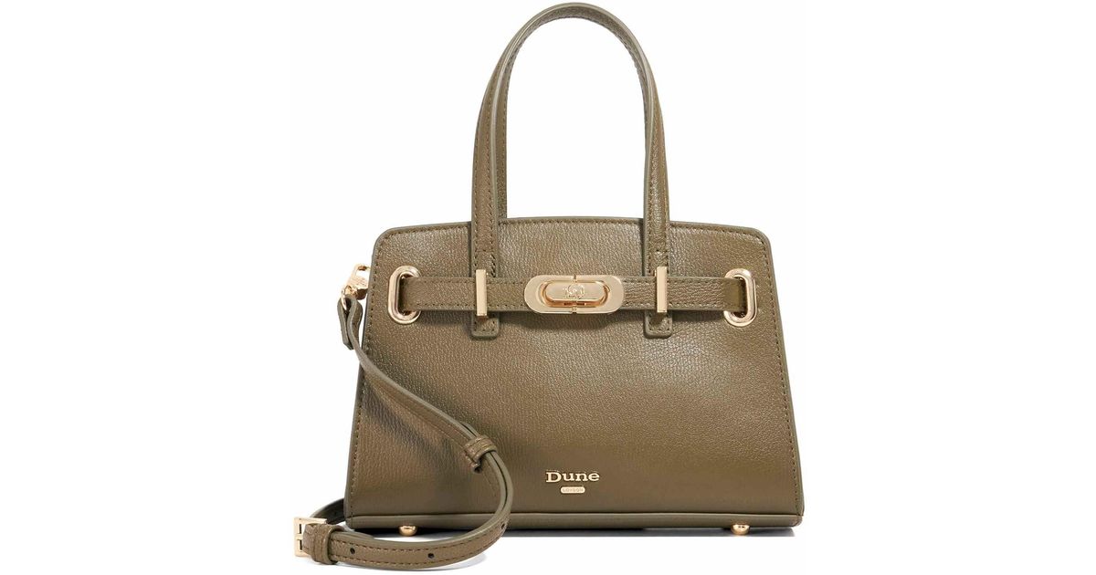 Dune Dinkydefine Belted Grab Bag in Natural | Lyst UK