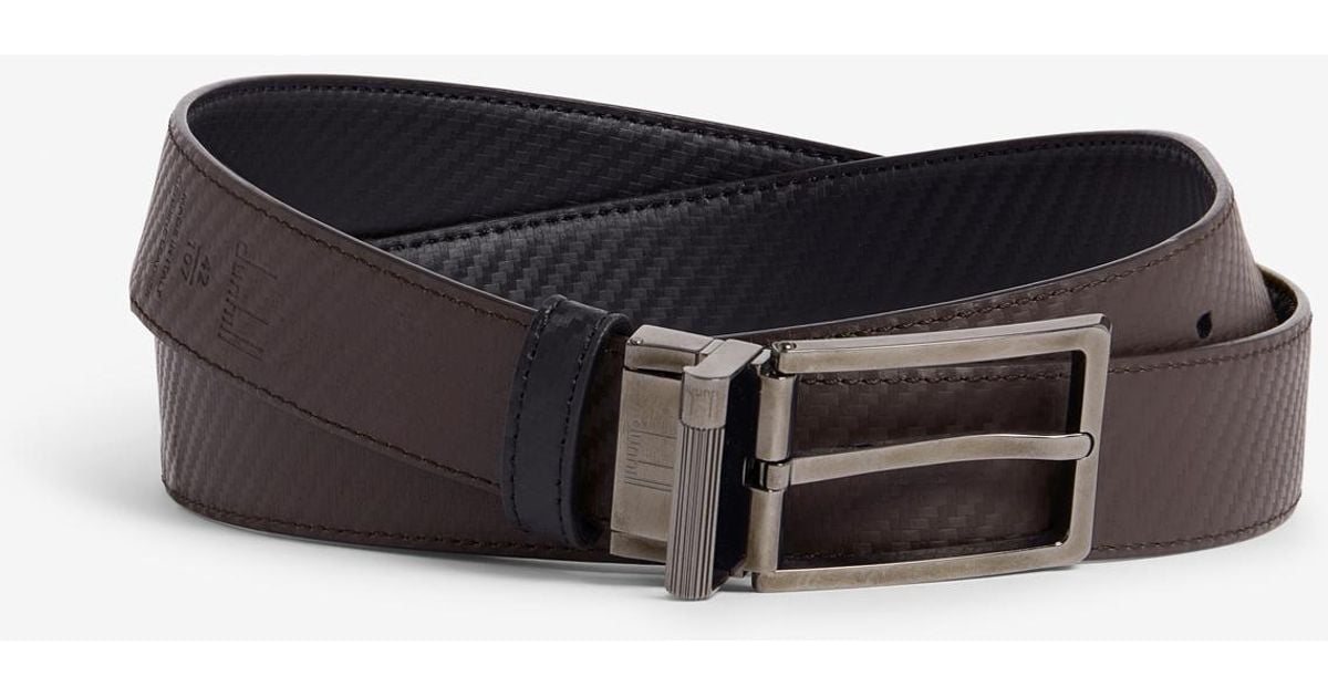 dunhill Luxury Reversible 30Mm Rounded Roller Buckle Chassis Leather ...