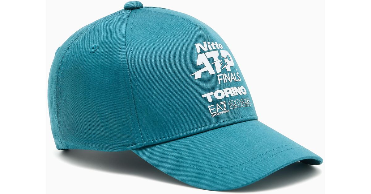 EA7 Nitto Atp Finals Baseball Cap With Event Logo in Blue | Lyst UK