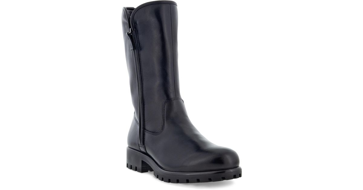 Ecco Modtray High Cut Double Zip Boot Size in Blue | Lyst UK