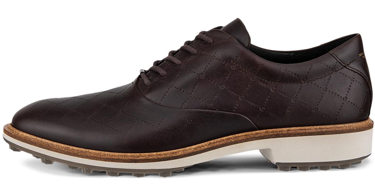 Ecco Golf Classic Hybrid Shoe in Brown for Men | Lyst
