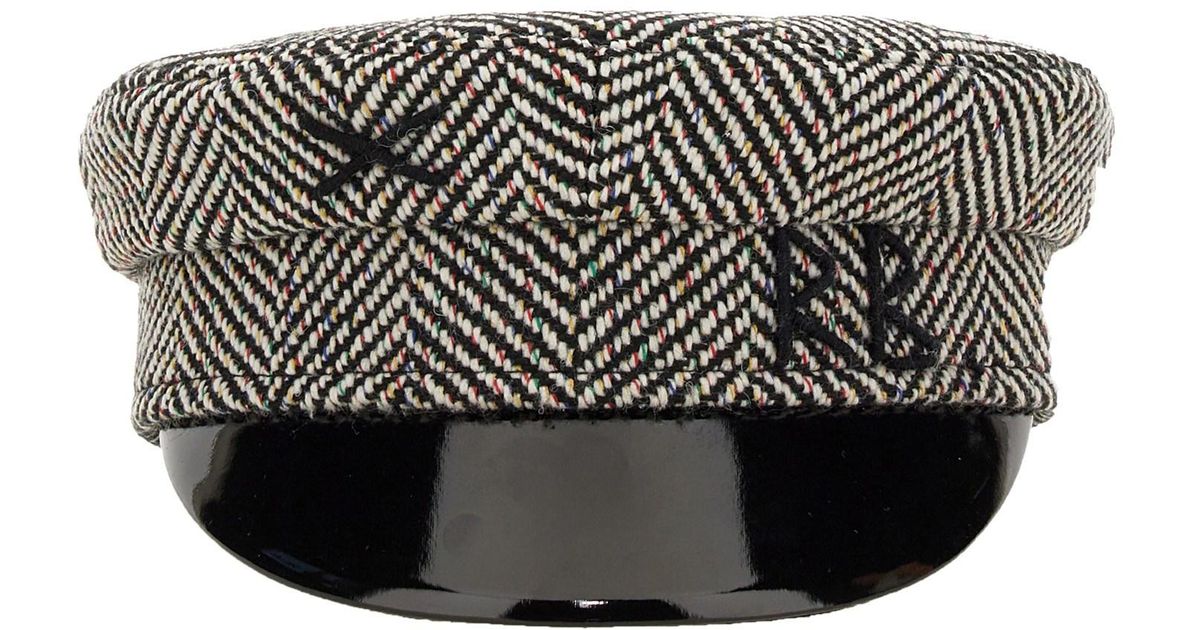 Ruslan Baginskiy Baker Boy Hat in Grey | Lyst UK