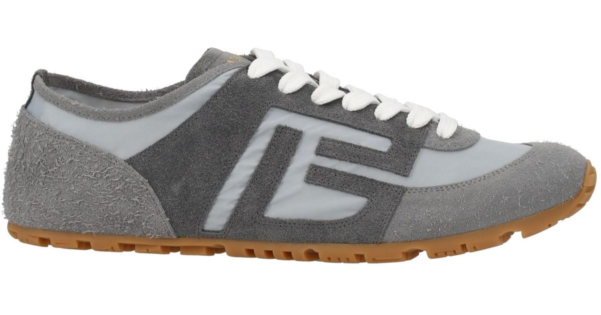 Balmain "Racer 45" Sneaker in Grey for Men | Lyst UK