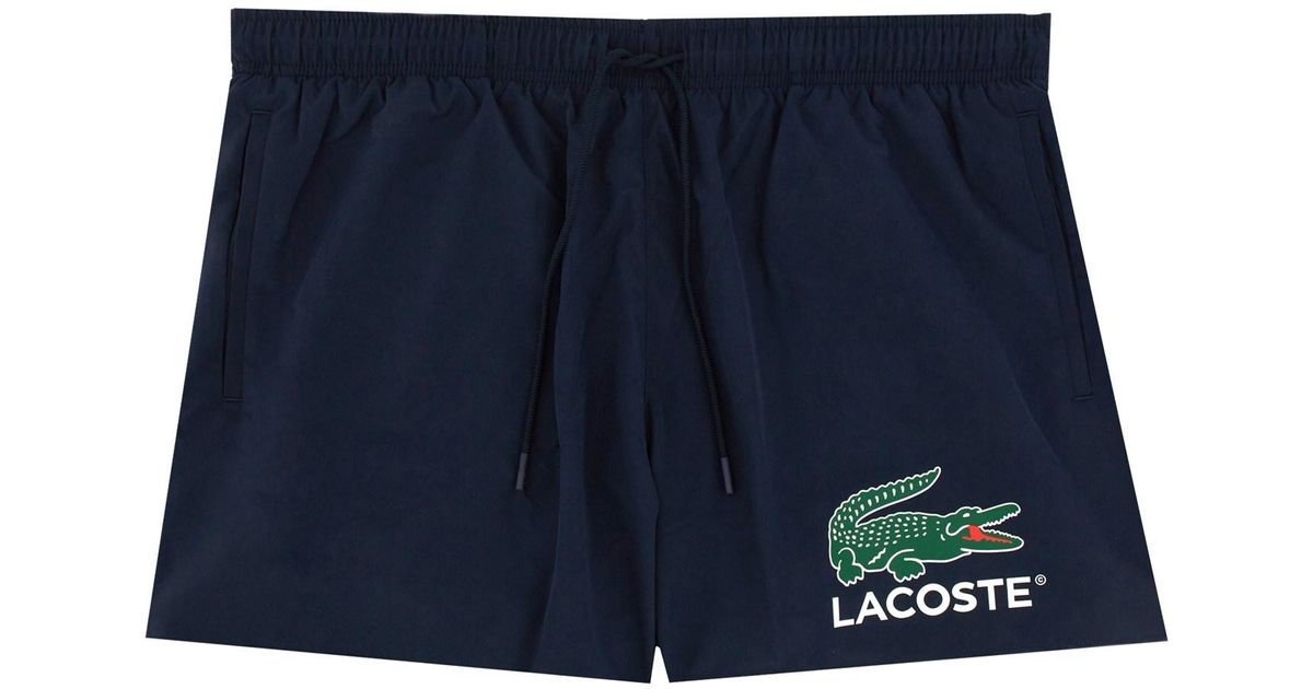 Lacoste Swimsuit in Blue for Men | Lyst