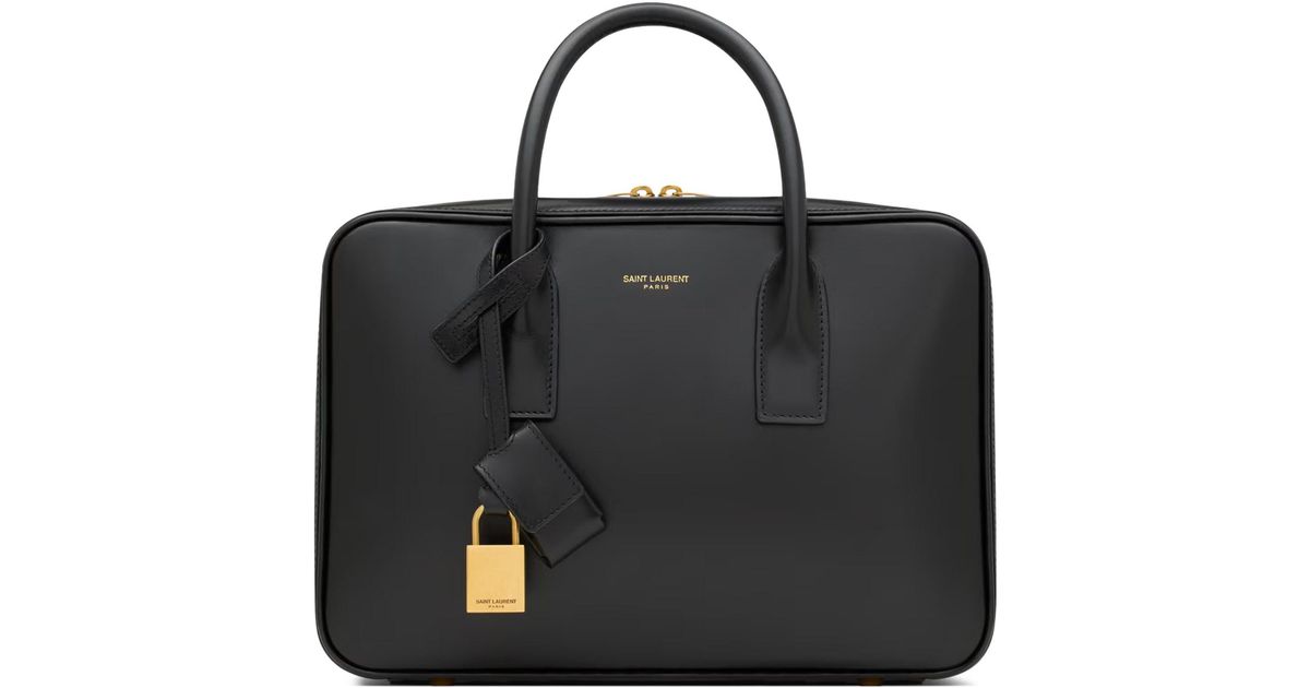 Saint Laurent "Sac De Jour" Bag in Black | Lyst UK
