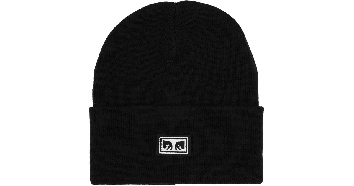 Obey Cap With Logo in Black for Men | Lyst UK
