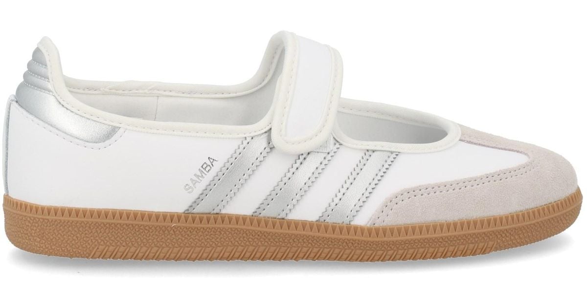 adidas Originals "Samba Jane" Sneaker in White | Lyst UK