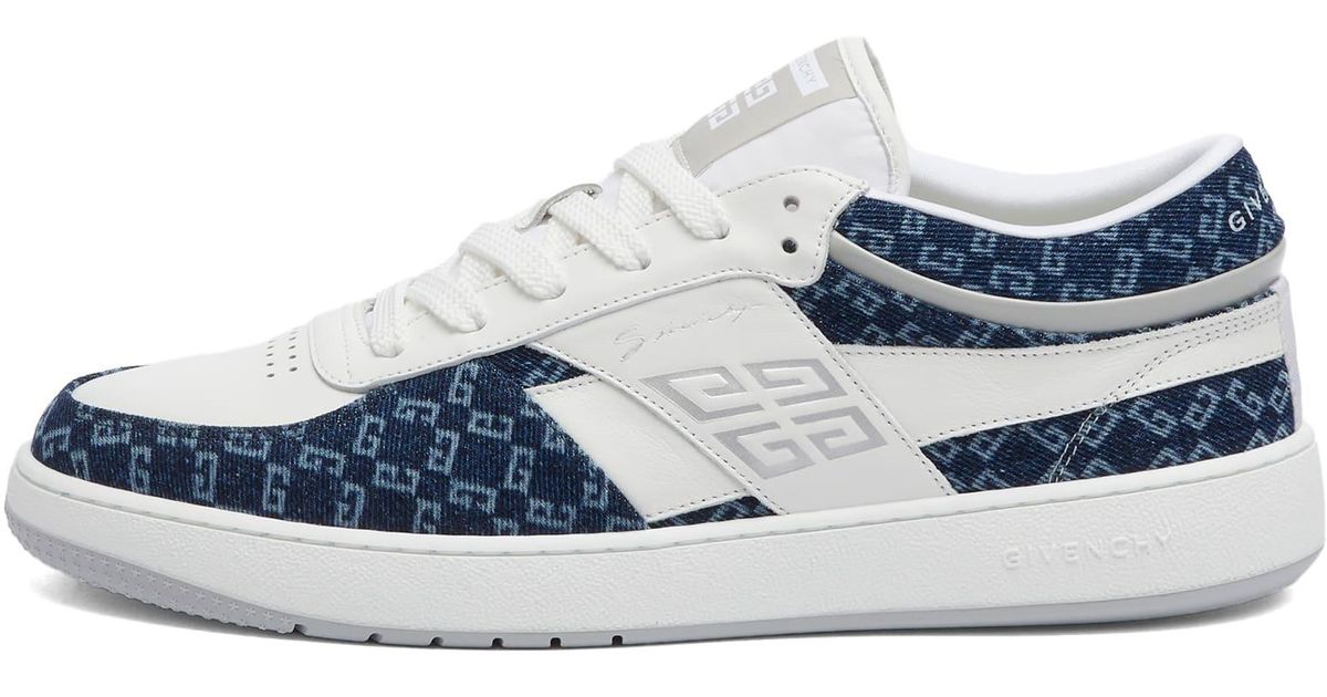Givenchy G Move Low Top Lace Up Sneakers in Blue for Men | Lyst