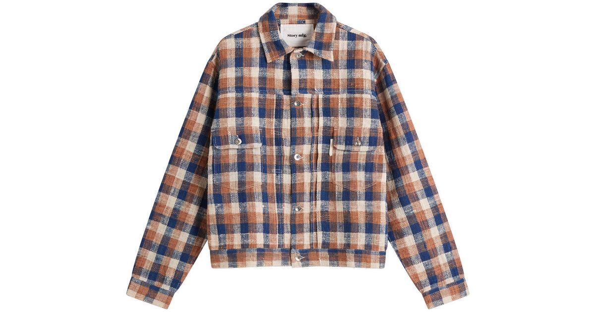 STORY mfg. Tuesday Jacket in Blue for Men | Lyst