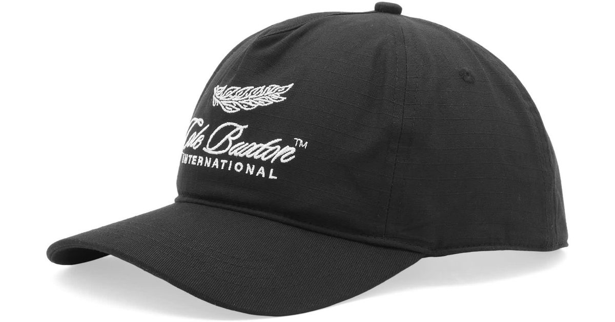 Cole Buxton Cb International Cap in Black for Men | Lyst