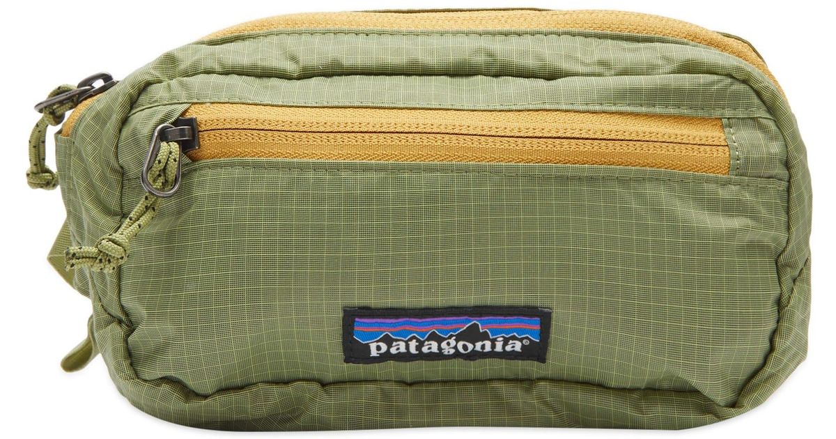 Patagonia Ultralight Hole Mini Hip Pack in Green for Men | Lyst