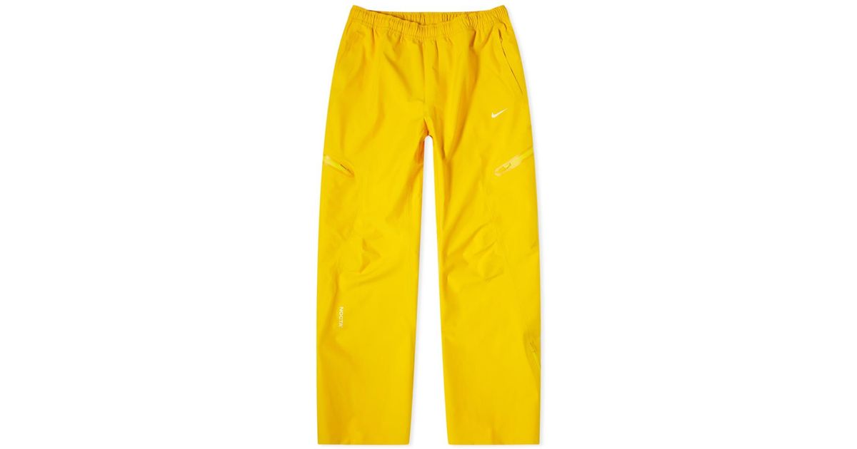 Nike X Nocta X L'Art Tech Pant in Yellow | Lyst UK