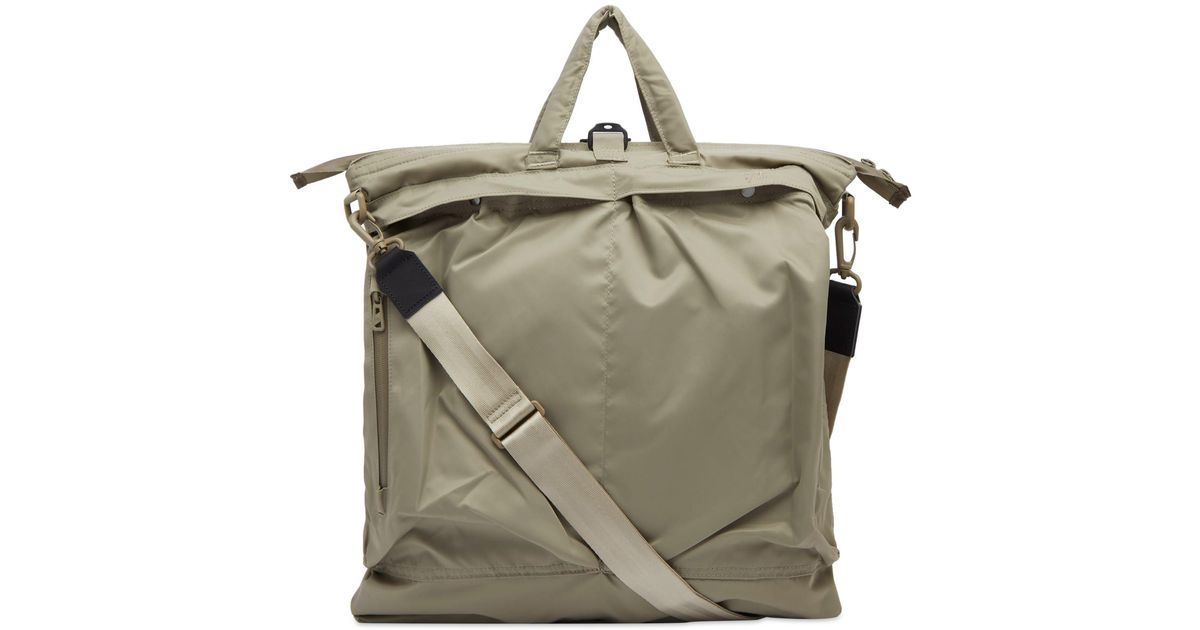 F/CE Recycled Twill 3Way Helmet Bag in Metallic for Men | Lyst