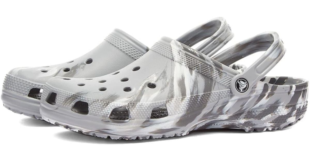 Crocs™ Classic Marbled Clog in Grey for Men - Lyst