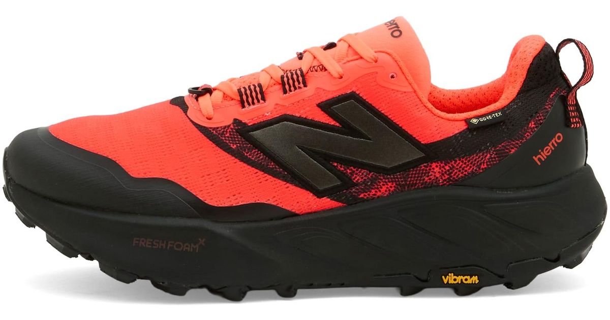 New Balance Hierro V9 Gore Tex Sneaker in Red for Men | Lyst