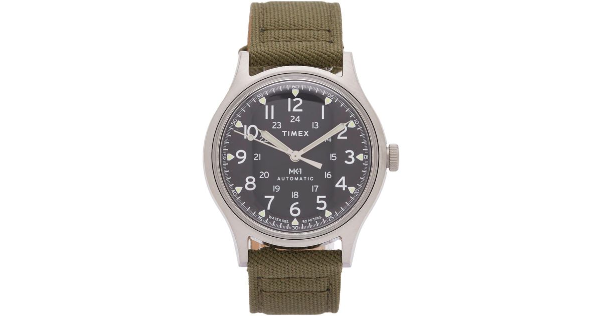 Timex Mk1 Automatic Watch in Metallic | Lyst