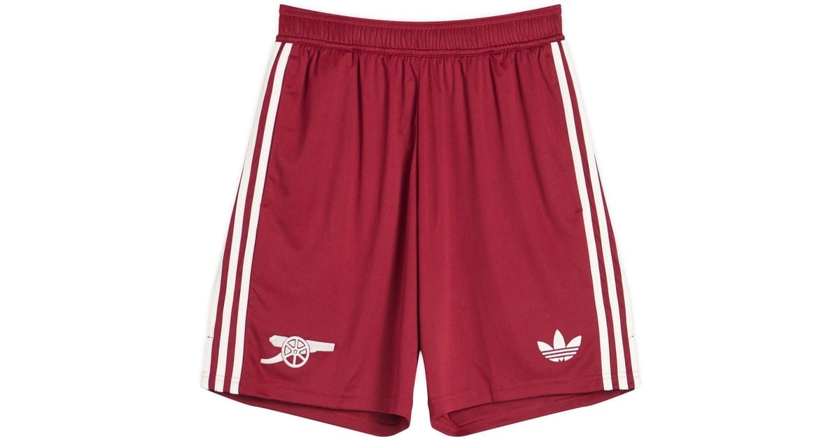 adidas Arsenal Fc 25/26 3Rd Shorts in Red for Men | Lyst UK