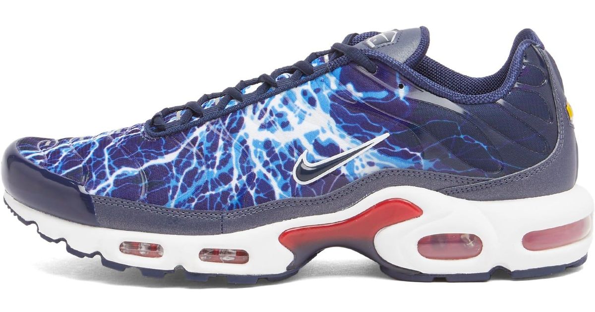 Nike Air Max Plus Eclair Lightning Sneaker in Blue for Men | Lyst UK