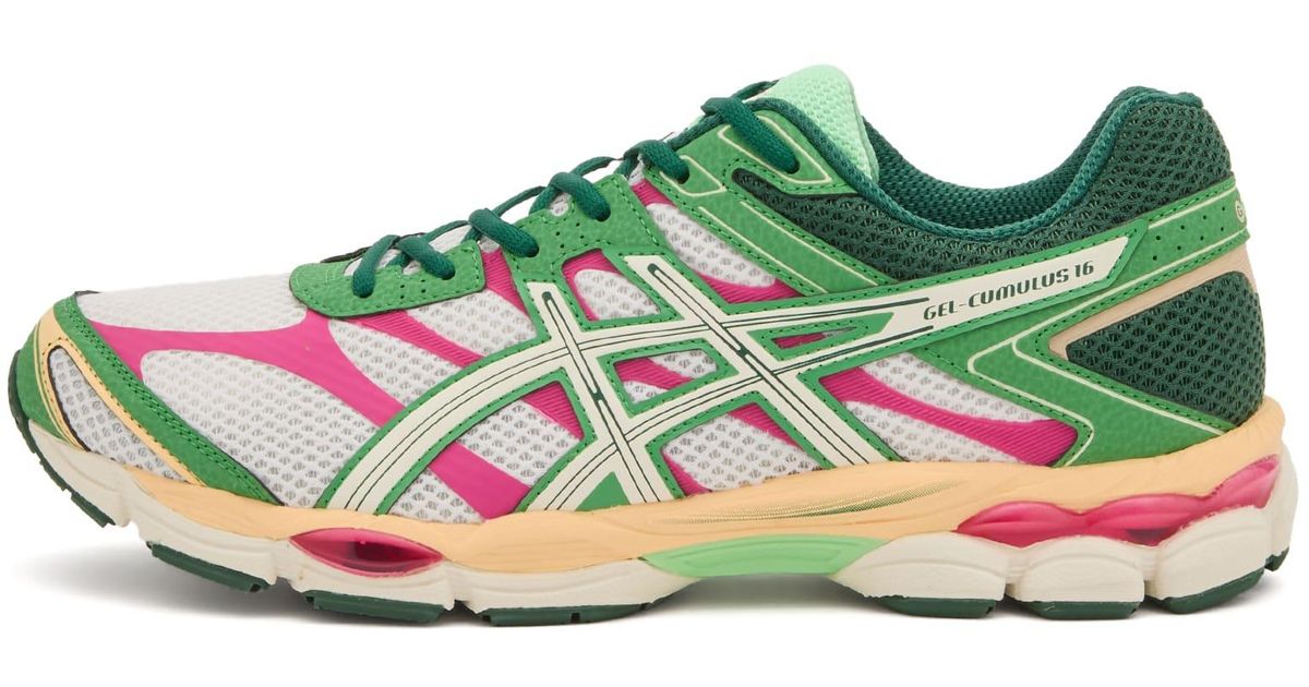 Asics Gel-Cumulus 16 Sneaker in Green | Lyst