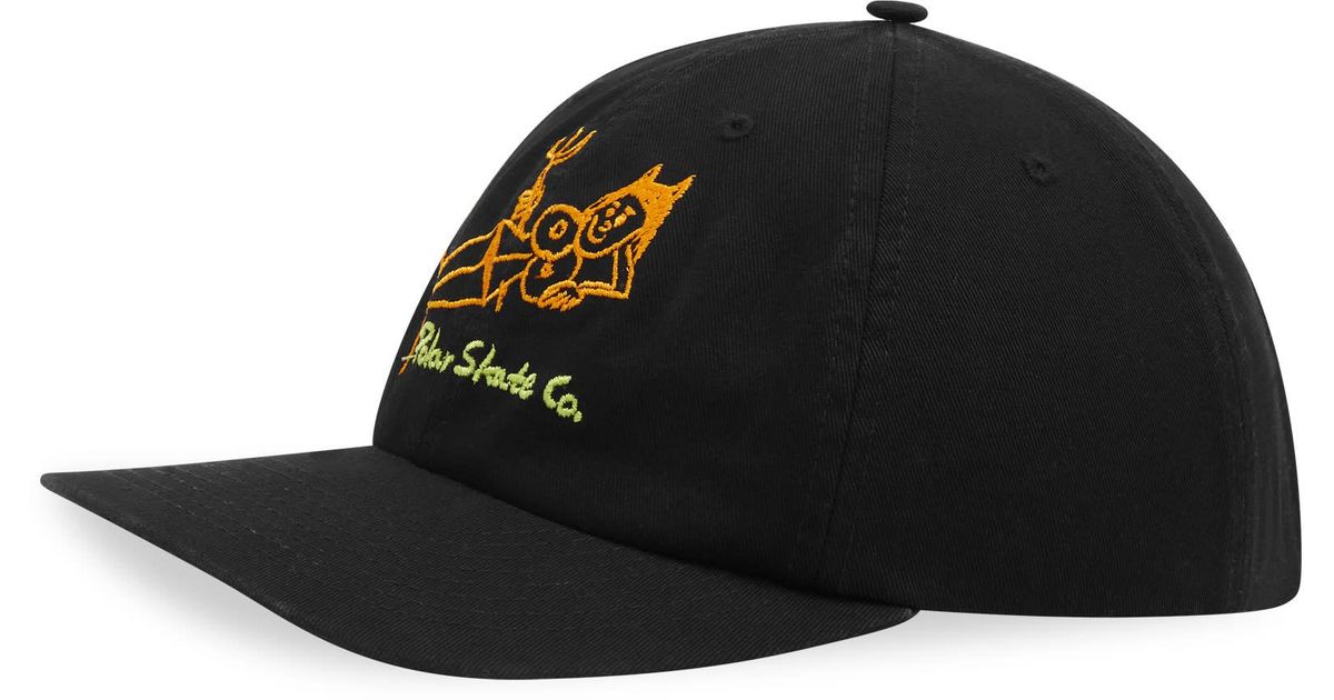 POLAR SKATE Michael Devil Cap in Black for Men | Lyst