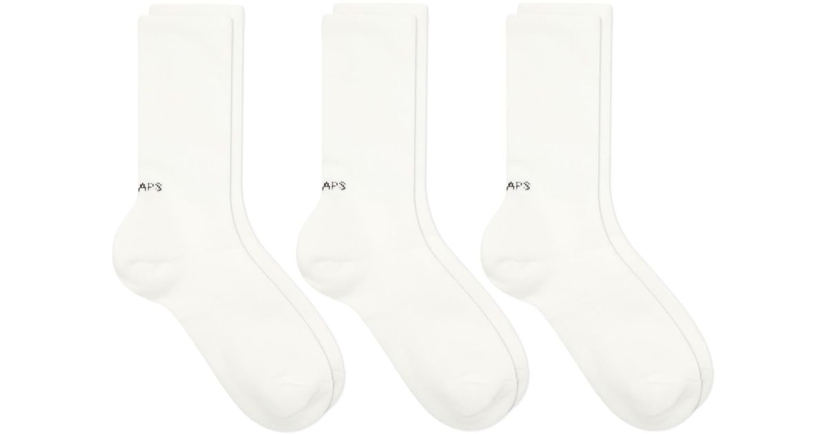 WTAPS Skivvies Socks in White for Men | Lyst UK