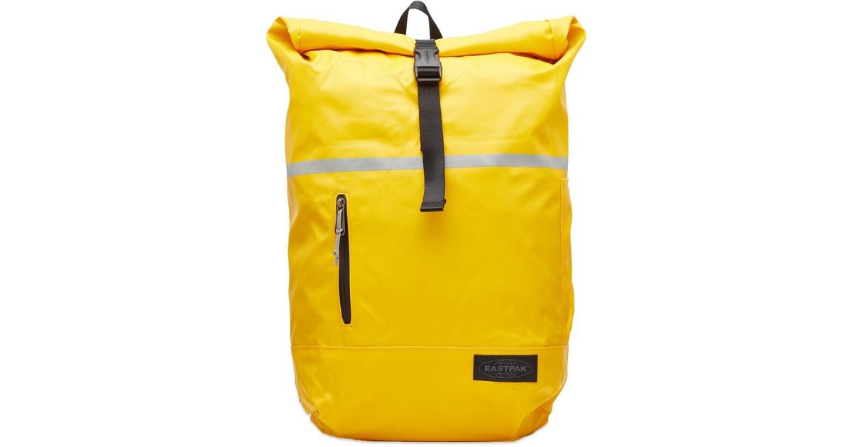 Eastpak Up Roll Bike Backpack in Yellow | Lyst