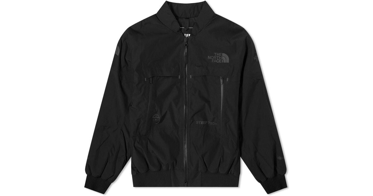 The North Face Remastered Steep Tech Gore-Tex Bomber Jacket in Black ...