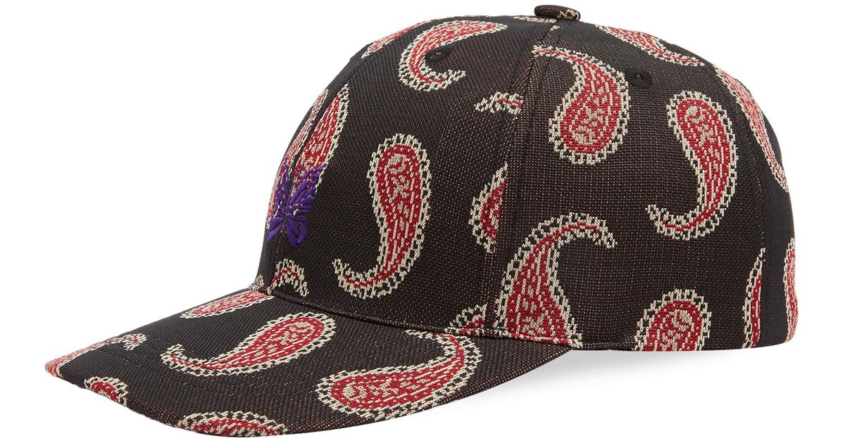 Needles Jacquard Baseball Cap in Brown for Men | Lyst