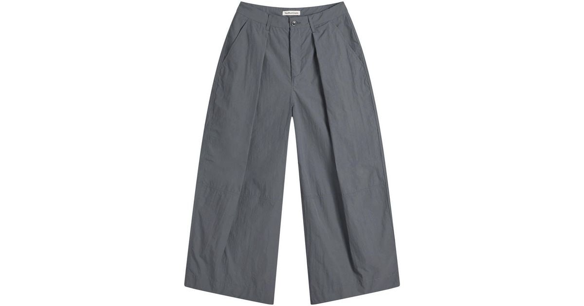 YMC Deadbeat Nylon Trousers in Gray | Lyst