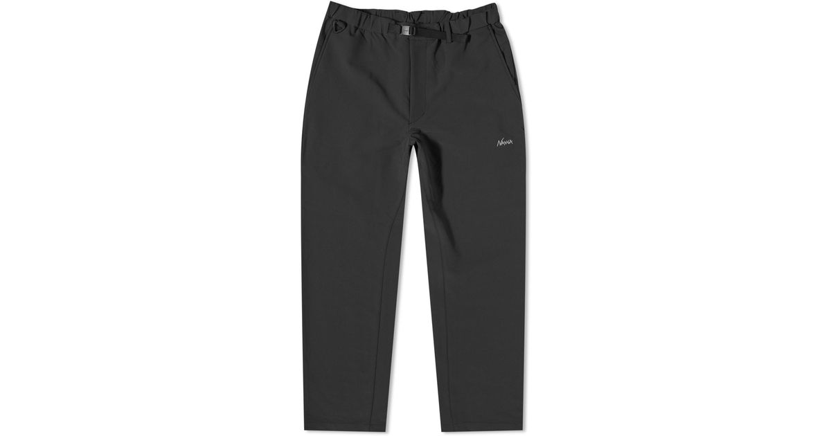 NANGA Soft Shell Stretch Pants in Grey for Men | Lyst UK