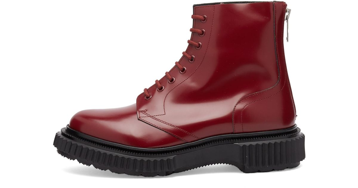 Adieu X Undercover Type 196 Combat Boot in Red for Men | Lyst UK