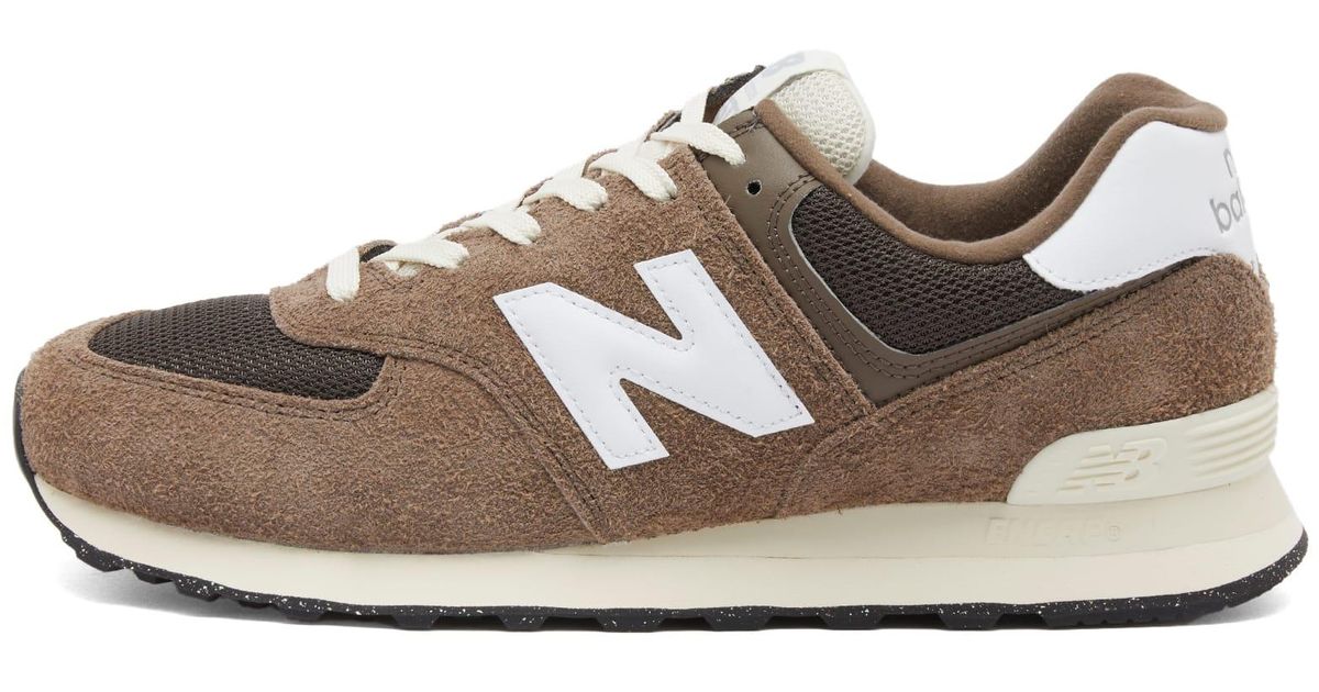 New Balance U574Rbi in Brown | Lyst