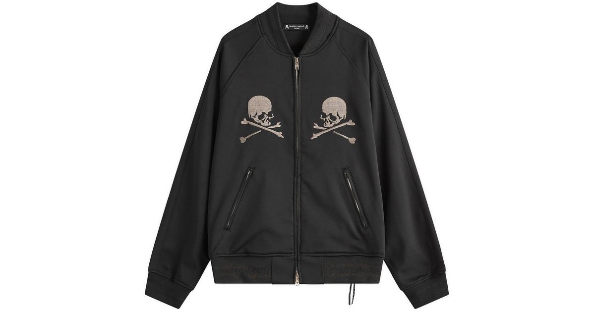 MASTERMIND WORLD Souvenir Logo Bomber Jacket in Black for Men | Lyst