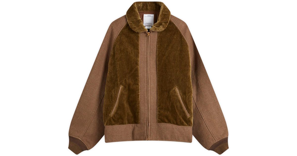 Visvim Mackenzie Jacket in Brown for Men | Lyst