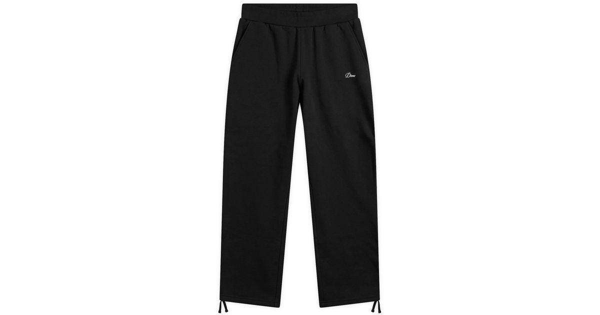Dime Cursive Small Logo Sweatpants in Black for Men | Lyst UK